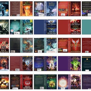 Entire Rick Riordan Collection Minibook Covers Printable - Etsy