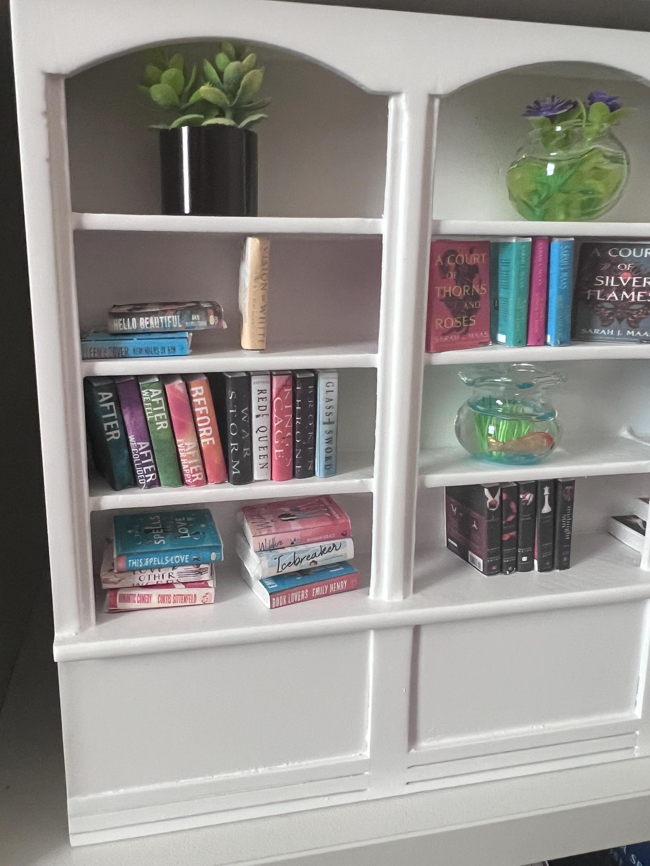 Miniature Bookcase: CUSTOM Display Shelf for Mini Books - Etsy
