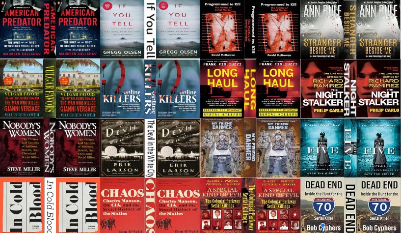 Serial Killers Minibook Printable - Etsy