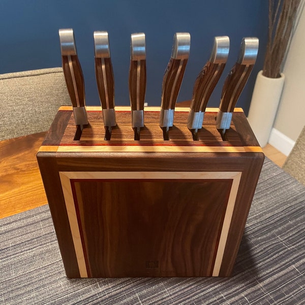 Knife Block - Etsy