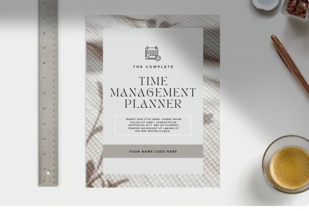 Ultimate Time Management Planner: Boost Productivity, Set Goals, Track ...