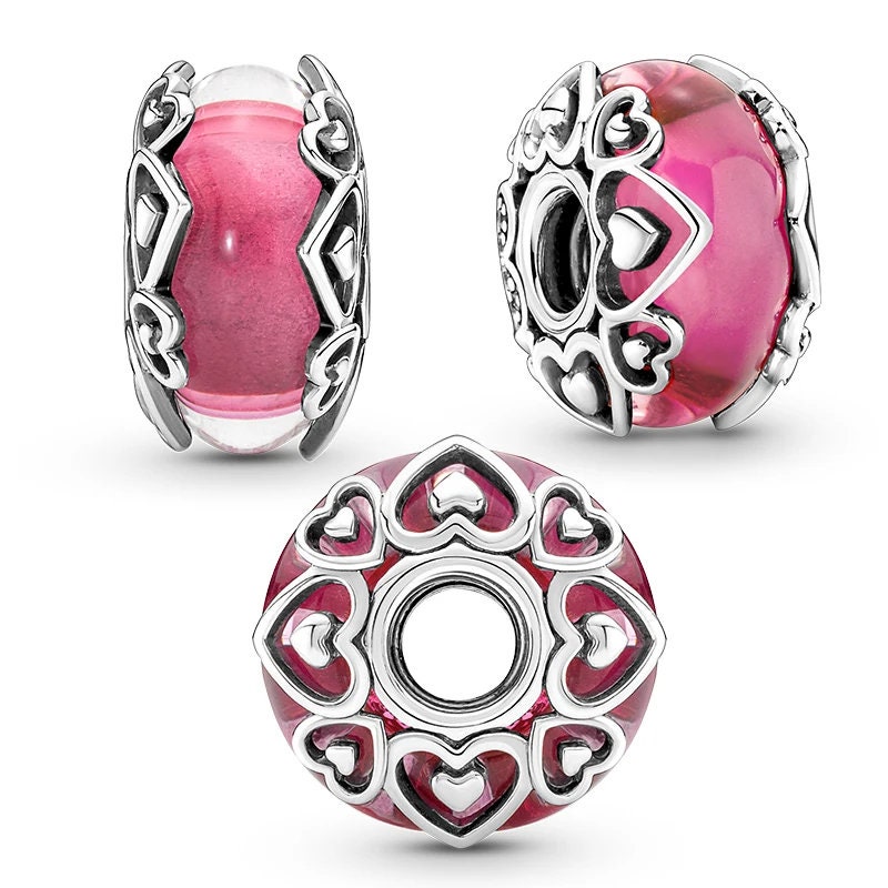 Silver Pandora Charms, Colorful Charm 2024 Collection, Bracelet Charms ...