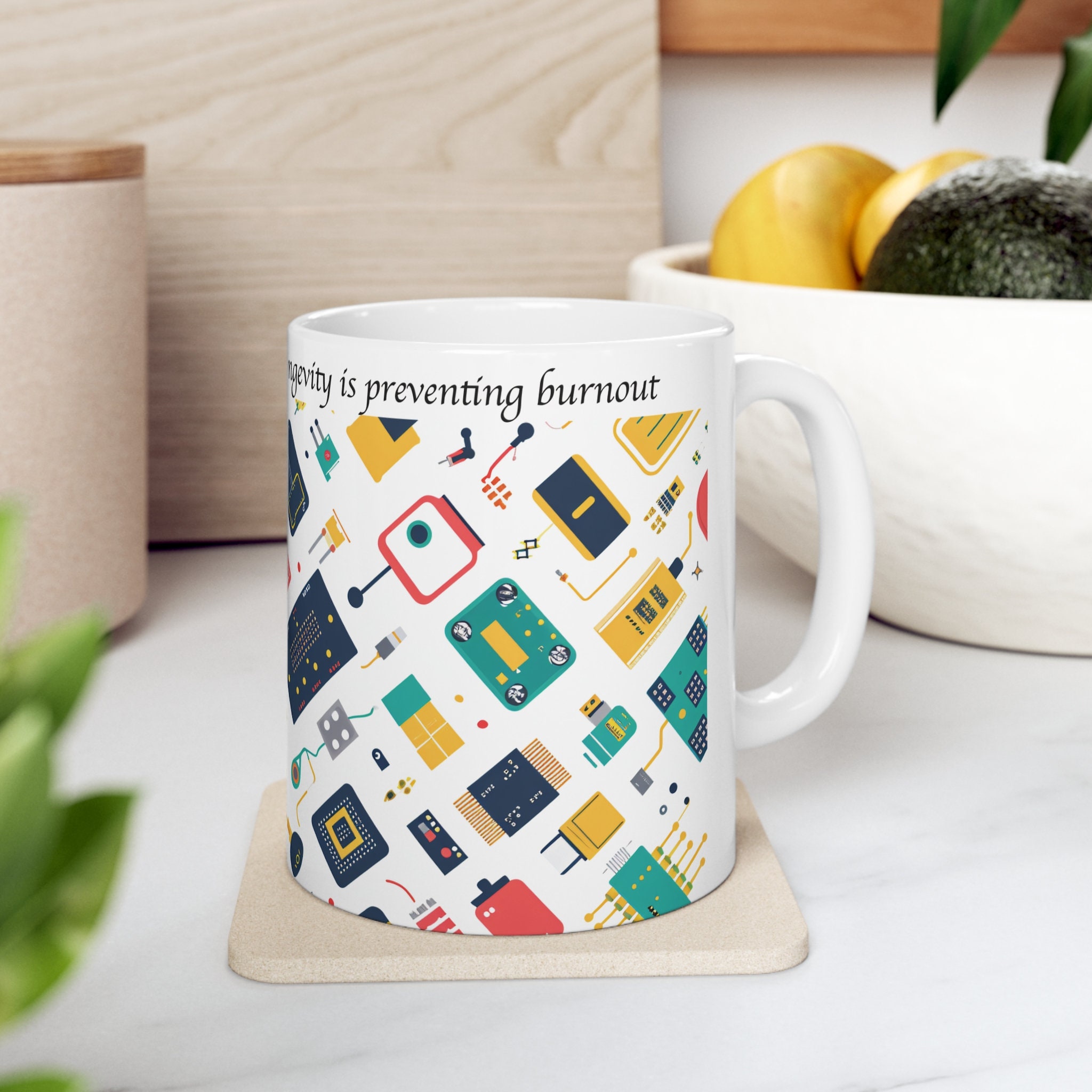 Electrical Print Mug, Electrical Engineering Related Mug, Gift for ...