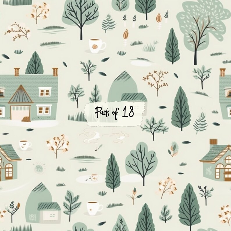 Cottagecore Seamless Paper, Seamless Pattern, Scrapbooking Paper ...