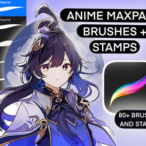 Anime Max Pack - Ultimate Procreate Brushes, 80+ Anime Brushes for All ...