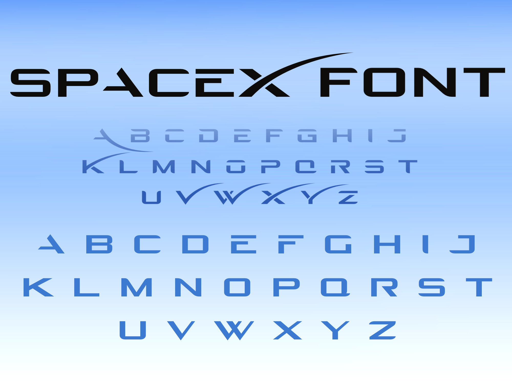 Spacex Inspired Procreate Font - Perfect for Creating Futuristic and ...