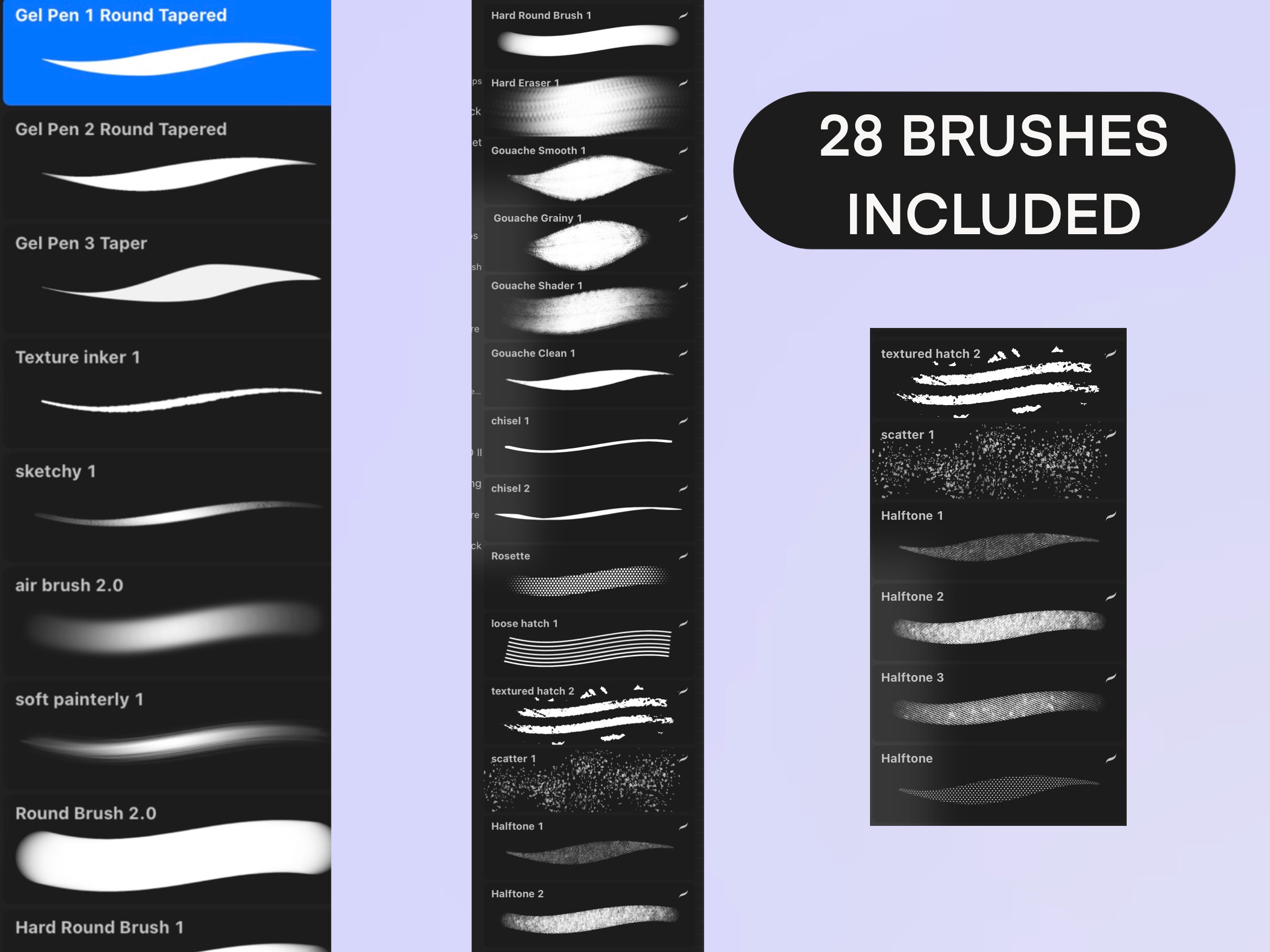 Anime Max Pack - Ultimate Procreate Brushes, 80+ Anime Brushes for All ...
