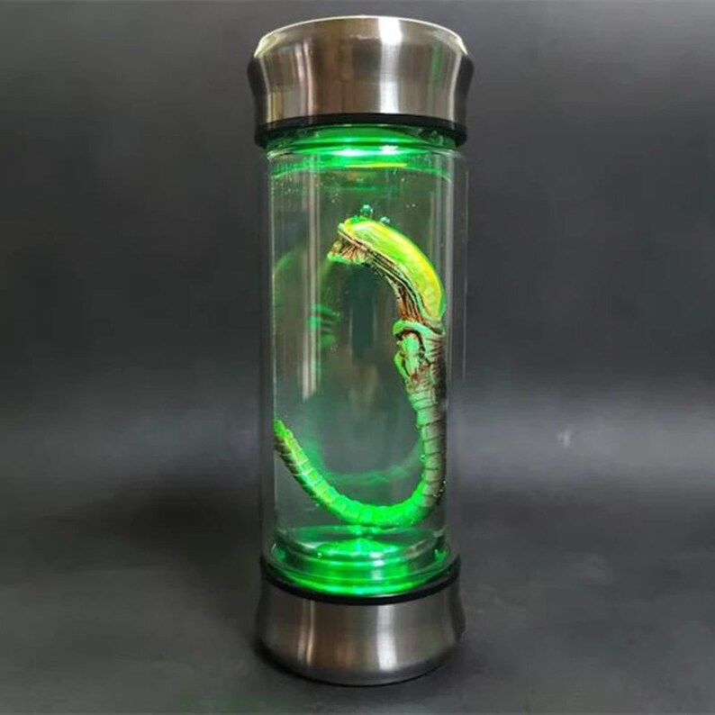 Alien Xenomorph Specimen, Facehugger Embryo Glass Jar, Alien Movie Prop ...