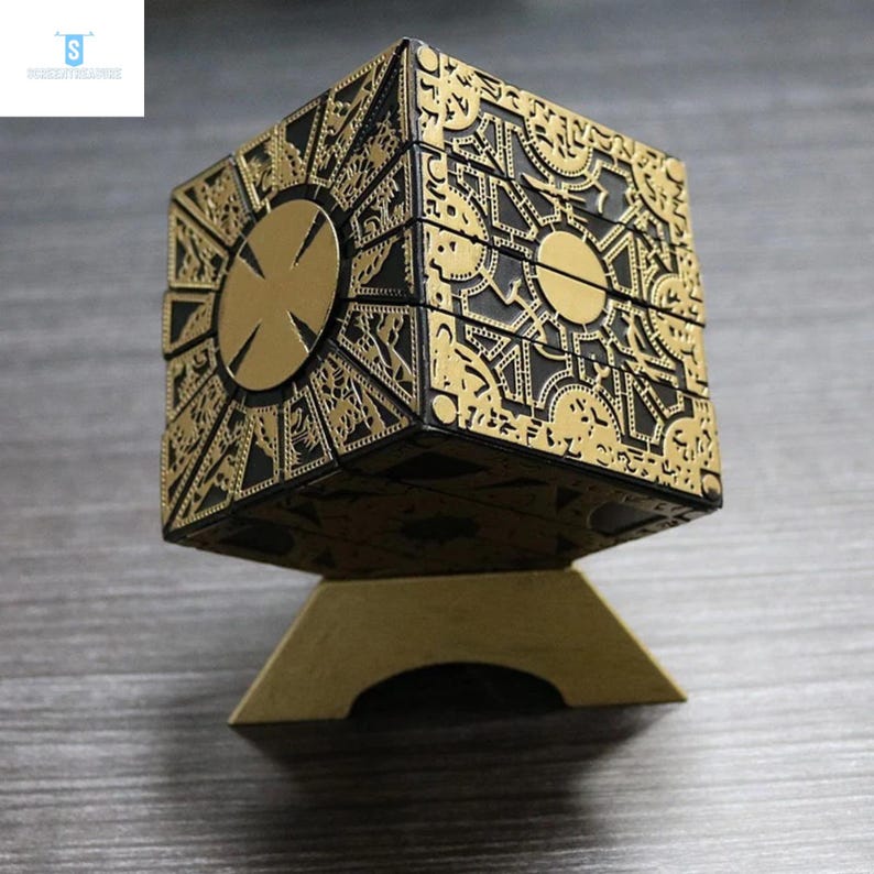 Hellraiser Puzzle Box Lament Configuration Movable Replica, Horror ...
