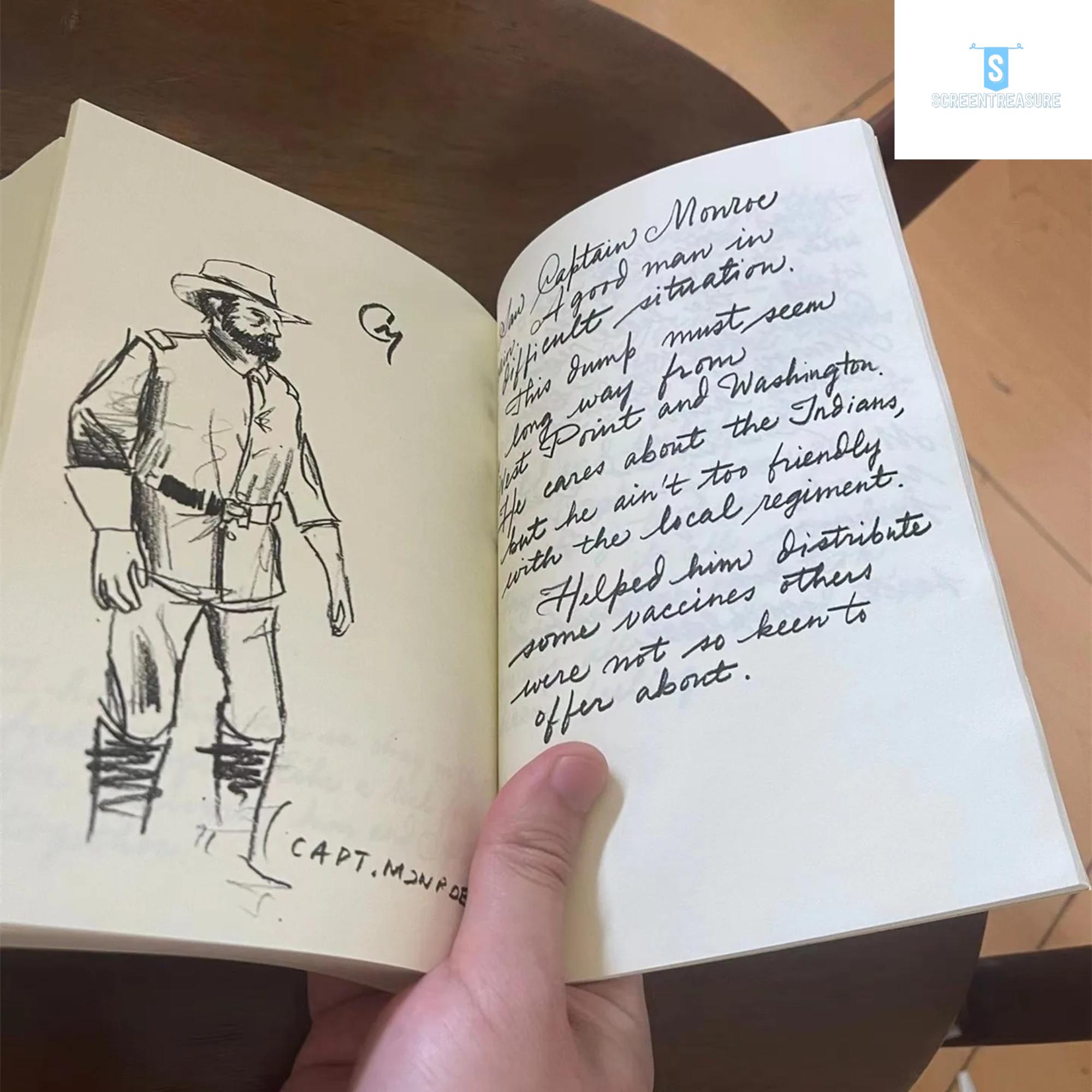 Arthur Morgan Journal Diary Arthur's Rdr2 Cosplay Video Game Props ...