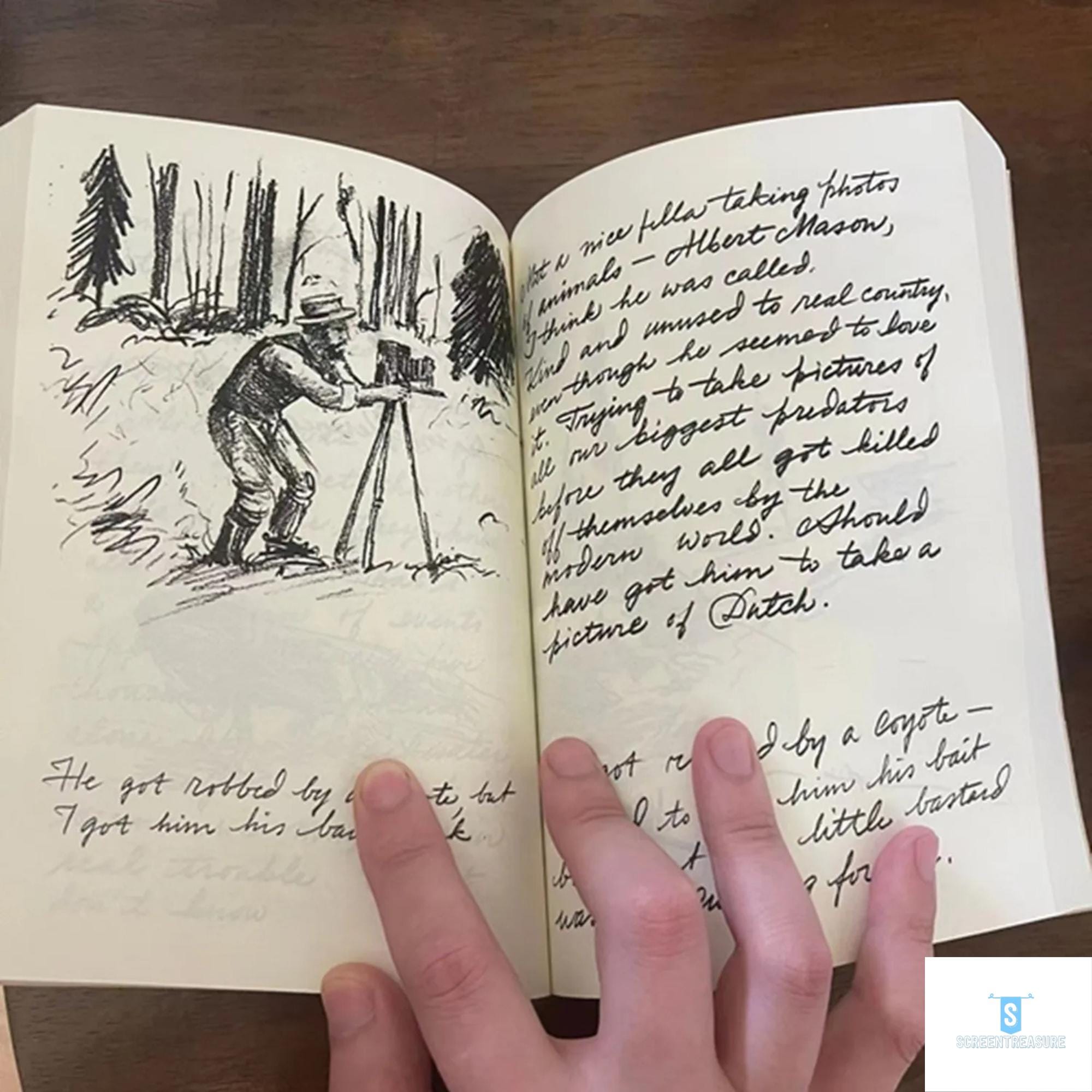 Arthur Morgan Journal Diary Arthur's Rdr2 Cosplay Video Game Props ...