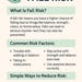 Fall Risk Handout for Occupational Therapists | One-page PDF | Patient ...