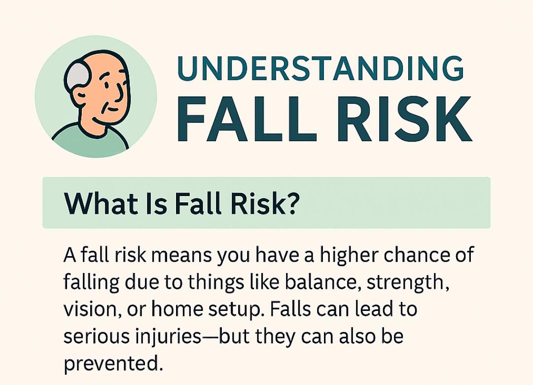 Fall Risk Handout for Occupational Therapists | One-page PDF | Patient ...