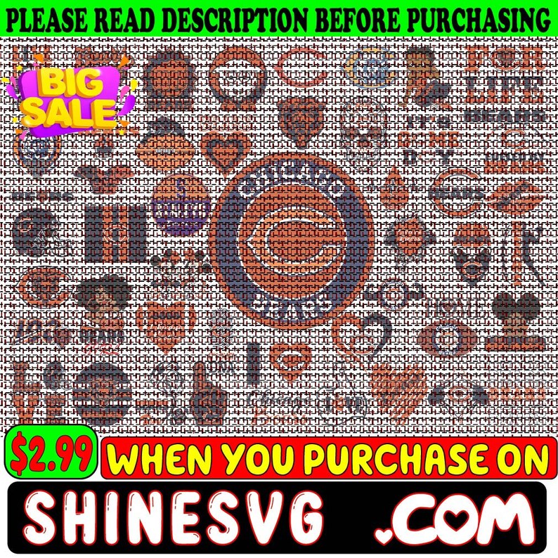 50 Files Chicago-bears Svg, Chicago-bears Football Teams Svg, N F L ...