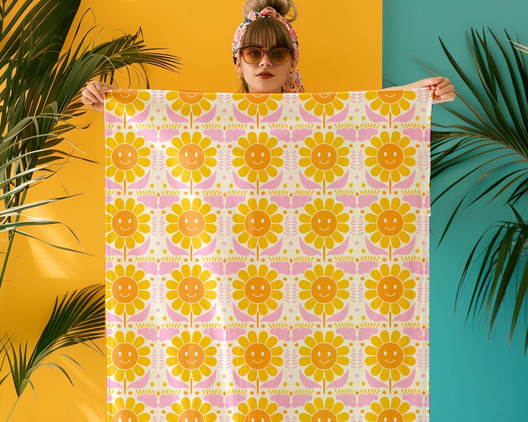 Retro Beach Towel Pool Towel Beach Accessories Summer Fun Pool Party - Etsy