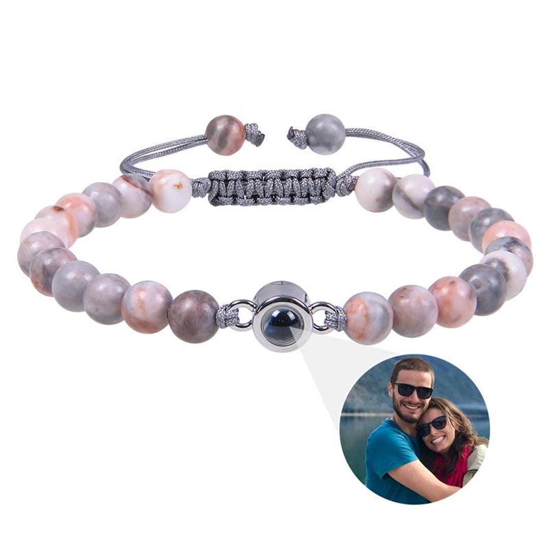 Projection Bracelet Custom Couple, Picture Projection Bracelets ...
