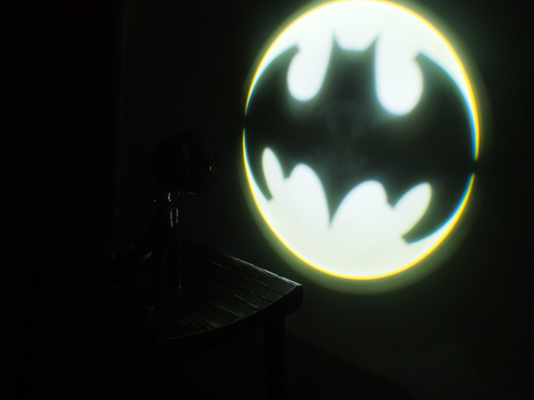 Sunset Lamp Shade Bat Signal - Etsy