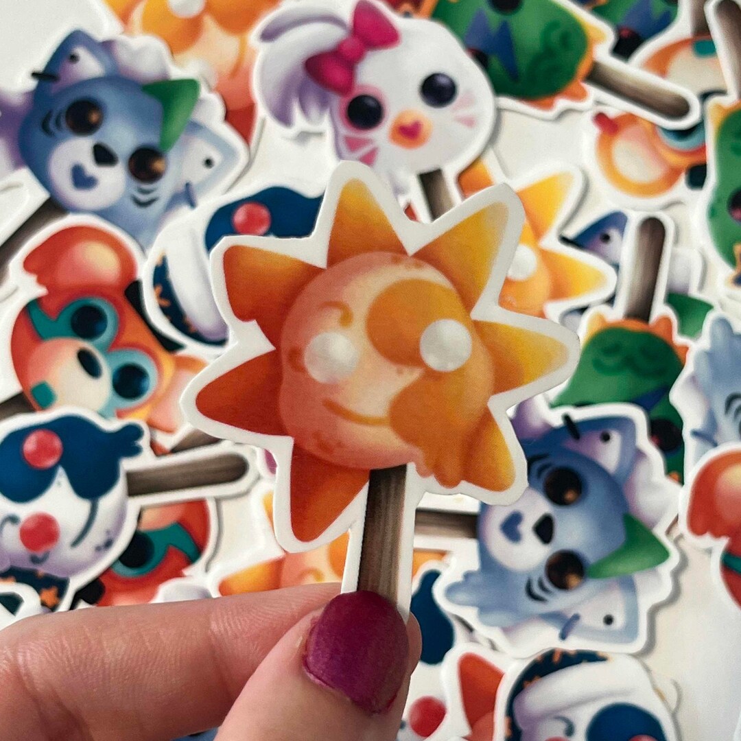 Sun Drop FNAF SB Popsicle Sticker - Etsy