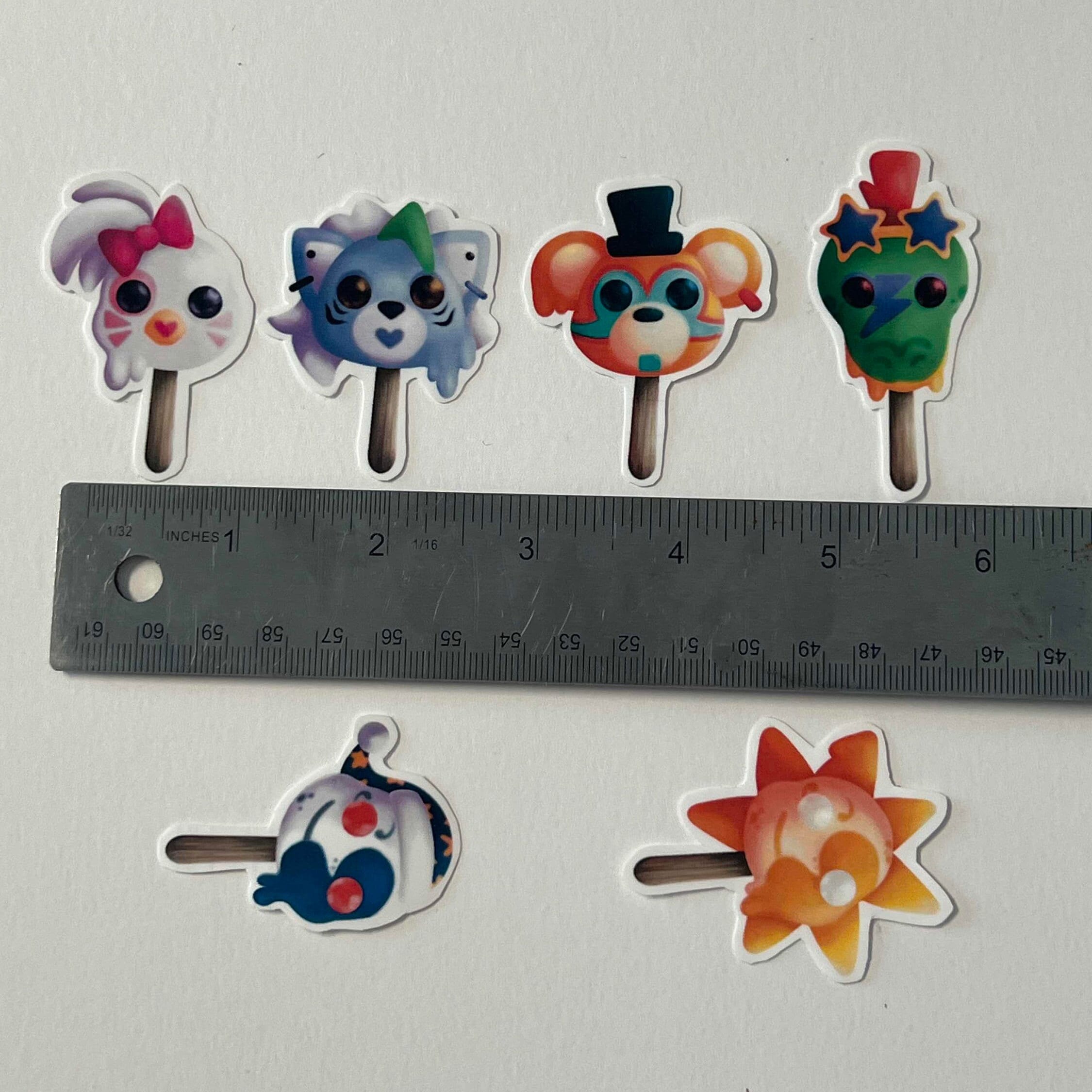 Roxanne Wolf FNAF SB Popsicle Sticker - Etsy