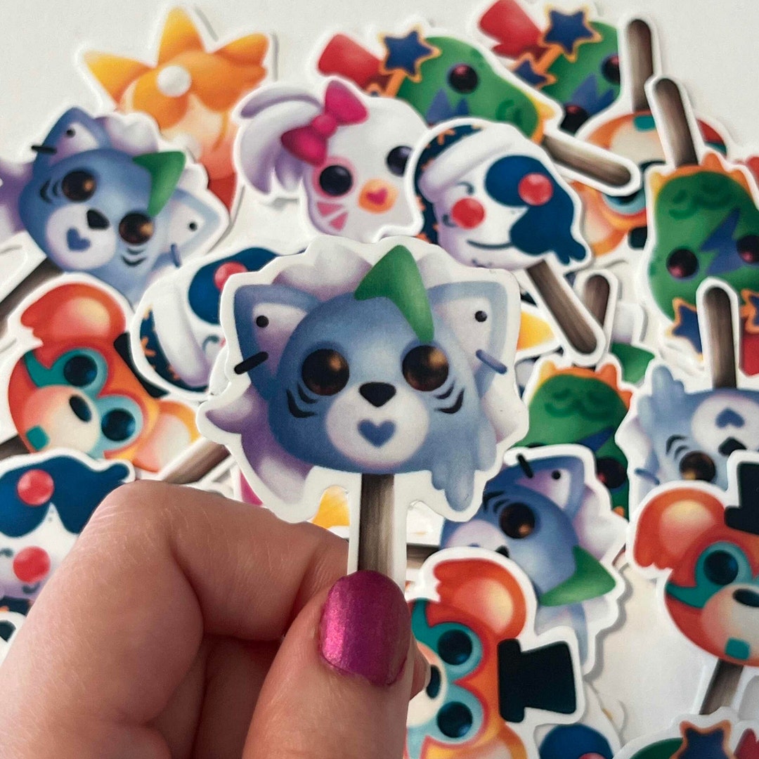 Roxanne Wolf FNAF SB Popsicle Sticker - Etsy