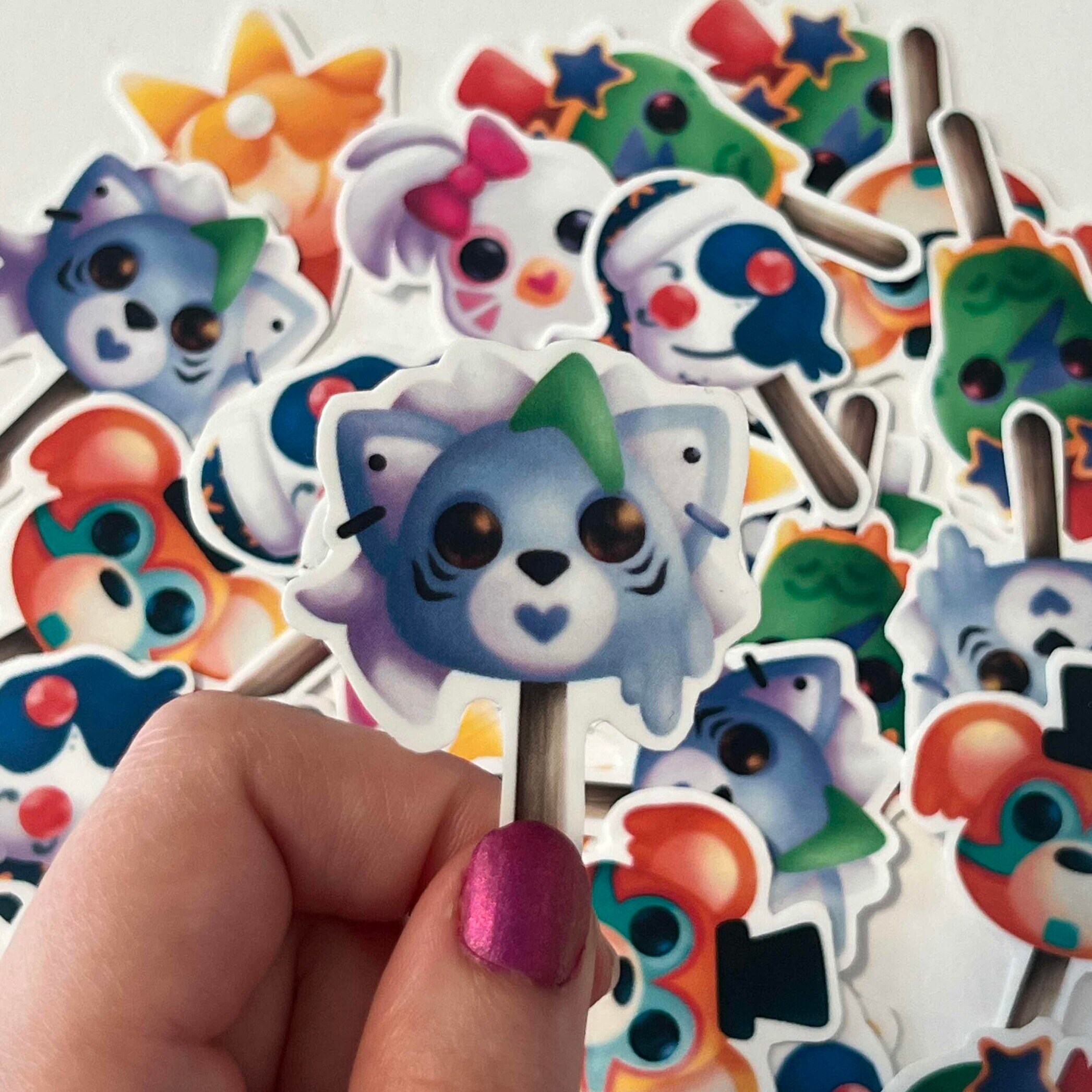 Roxanne Wolf FNAF SB Popsicle Sticker - Etsy
