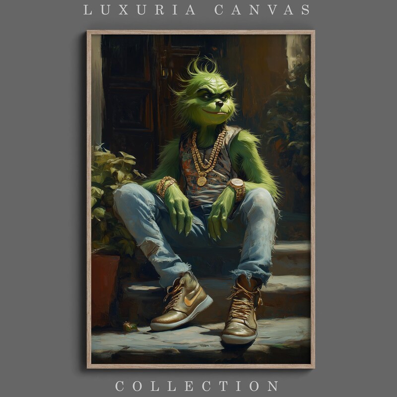 Gangster Grinch - Etsy