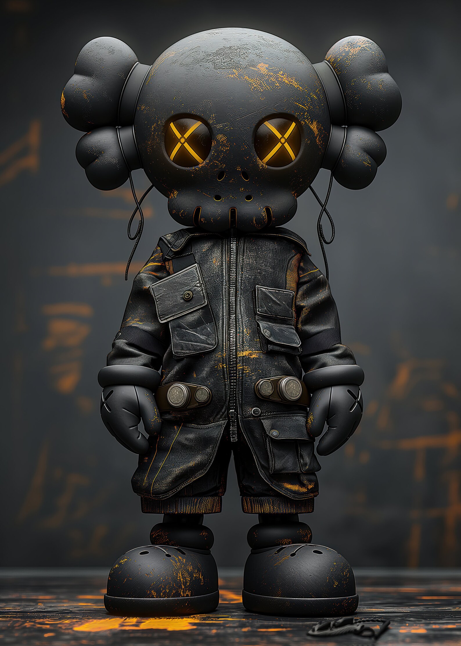 KAWS Cyberpunk, Digital Download, Digital Art, Printable Art ...