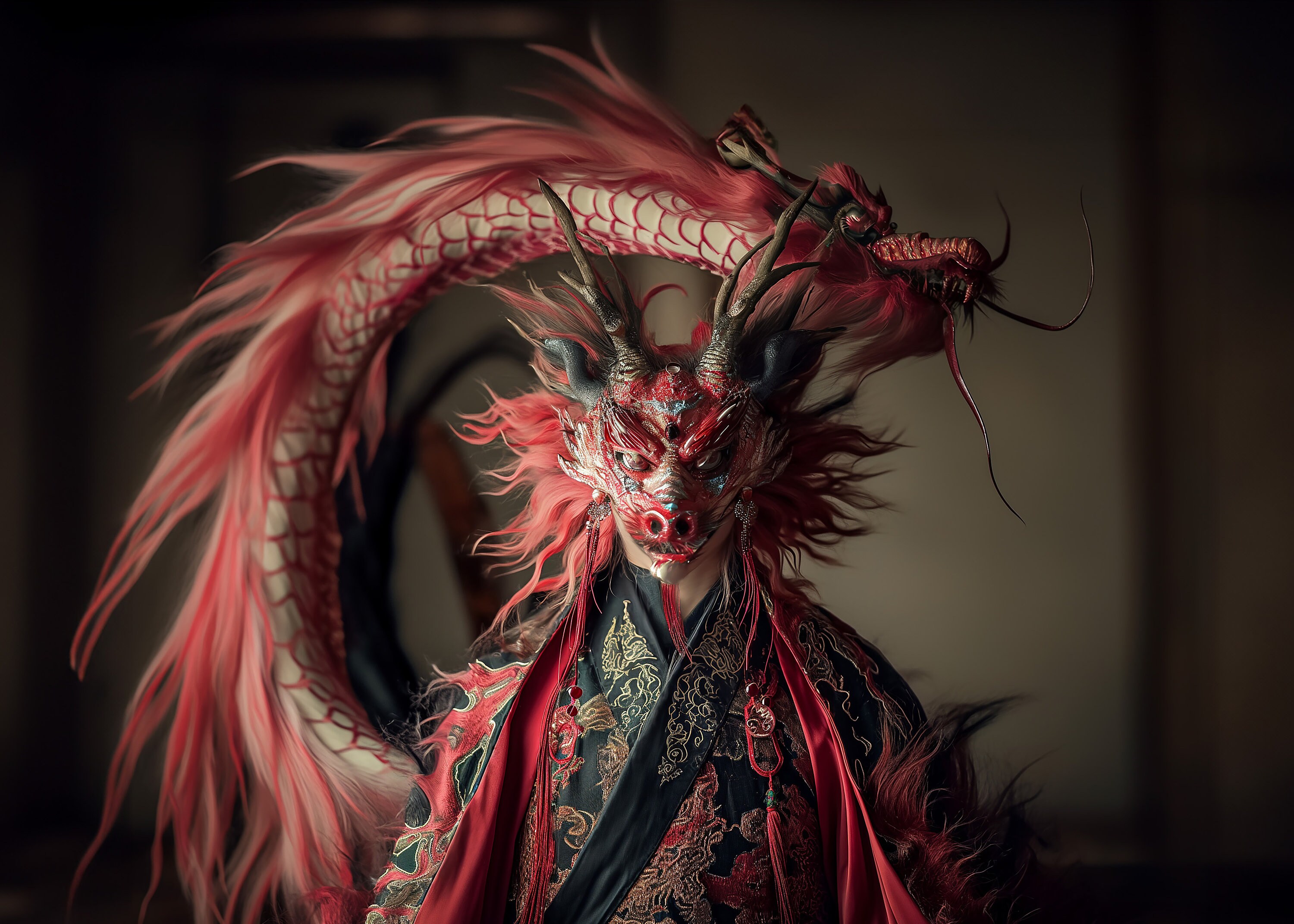 Chinese Red Dragon, Digital Download, Digital Art, Downloadable Art ...