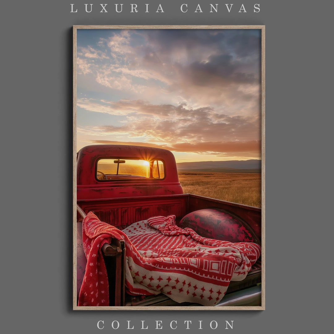 Chevy Blanket Sunset, Digital Download, Digital Art, Printable Art ...