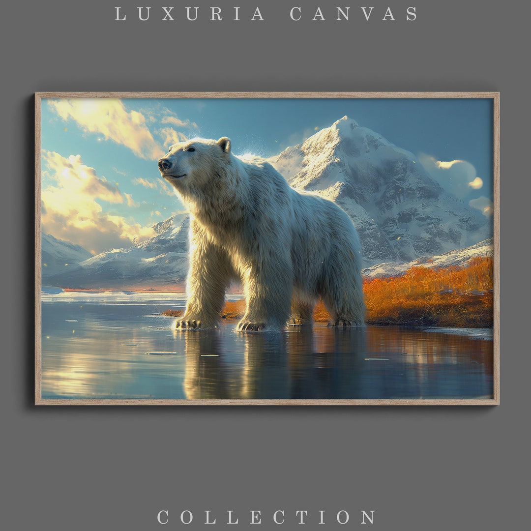 Polar Ice, Digital Download, Digital Art, Downloadable Art, Wall Decor ...