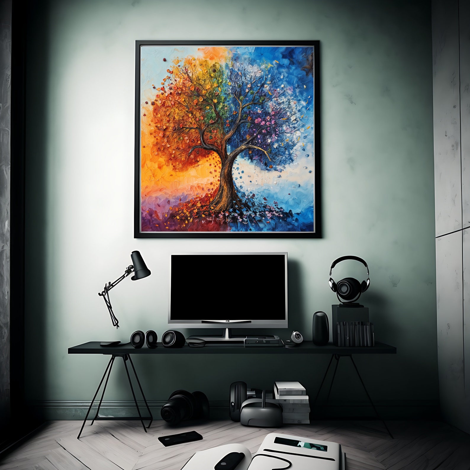 Four Seasons, Digital Download, Digital Art, Printable Art ...