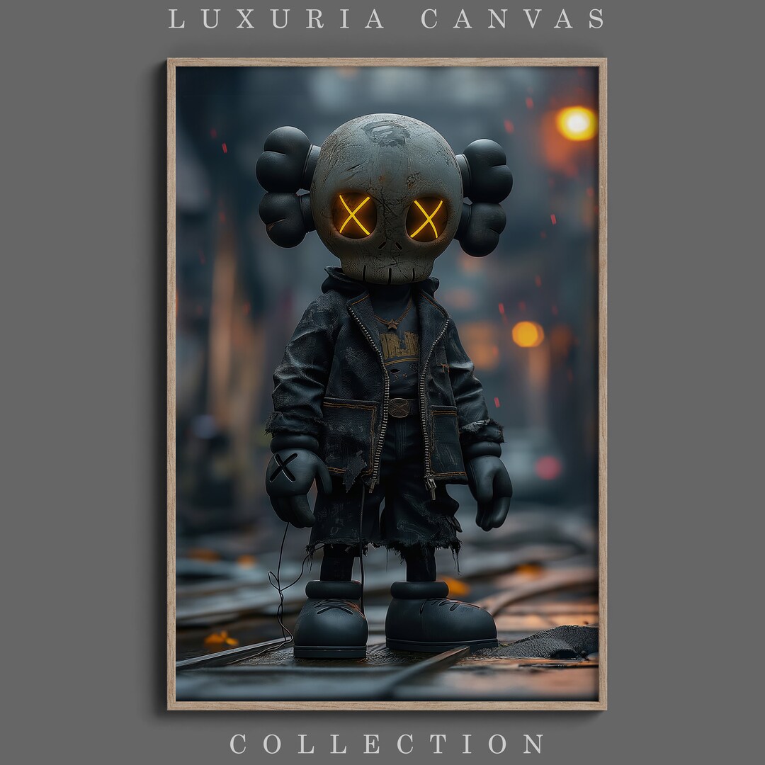 KAWS 90s Cyberpunk, Digital Download, Digital Art, Printable Art ...