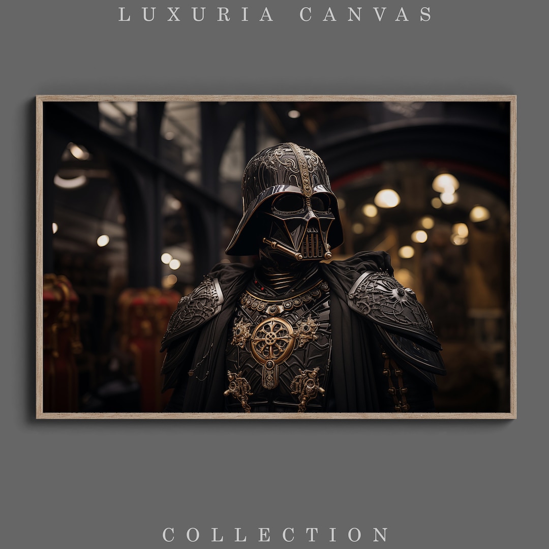 Medieval Darth Vader 1, Digital Download, Digital Art, Downloadable Art ...