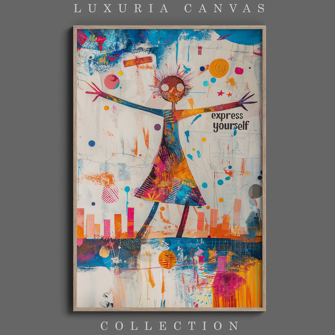 Express Yourself, Digital Download, Digital Art, Downloadable Art, Wall ...