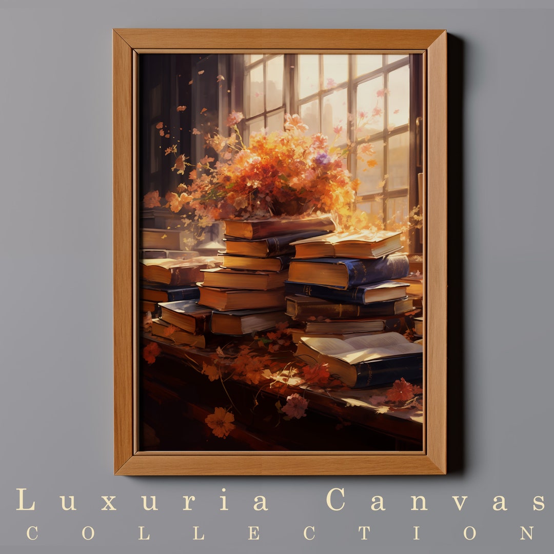 Classic Academia Books Digital Download Digital Art Downloadable Art ...