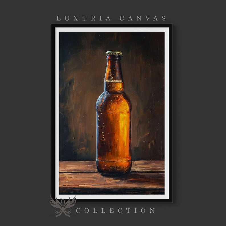 Bottle of Beer, Digital Download, Digital Art, Downloadable Art, Wall ...