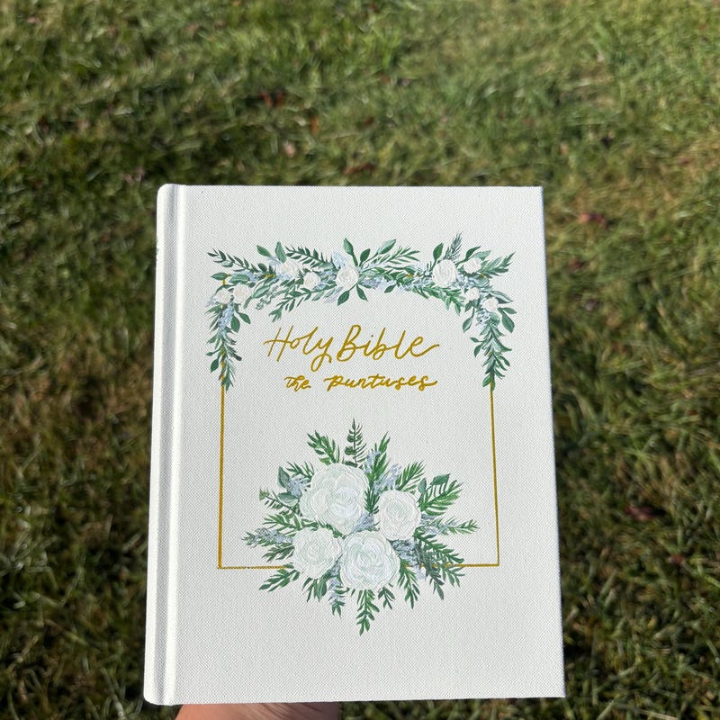 Wedding Bible Guest Book - Etsy