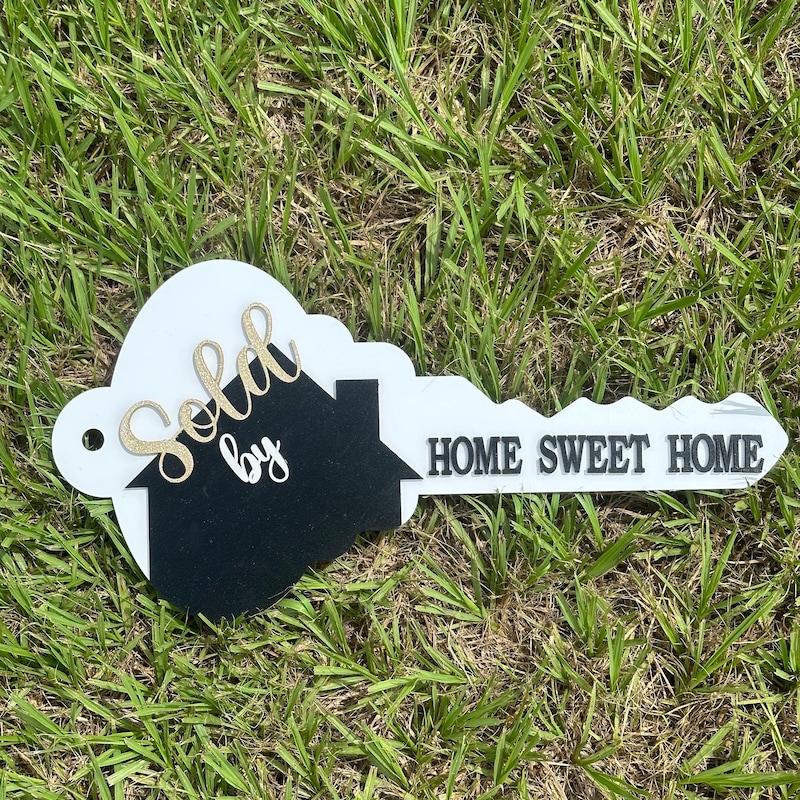 Realtor Sold Sign - Etsy