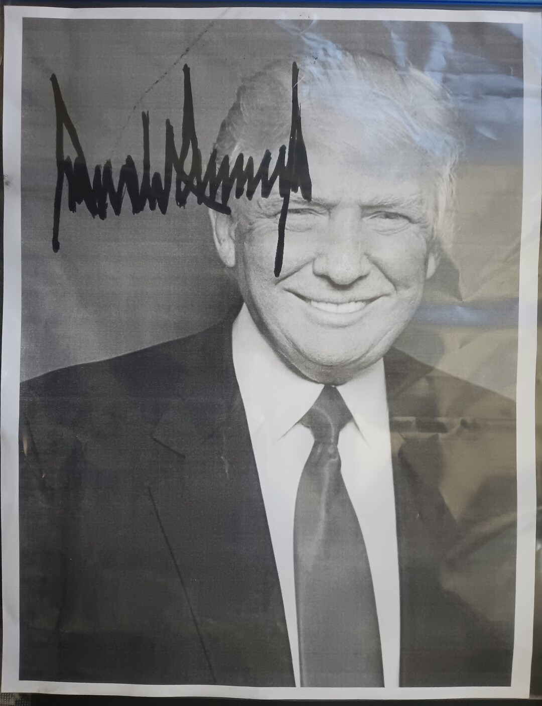 Donald Trump Autograph From 2016 Rally - Etsy