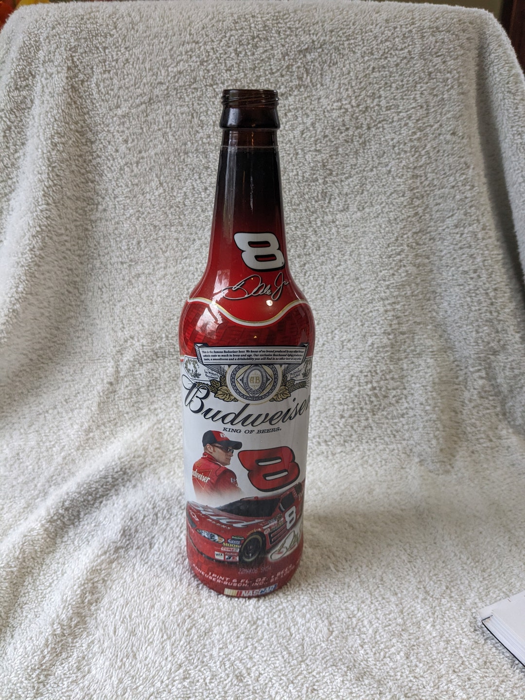 Dale Earnhardt Jr Collectable Budweiser Bottle - Etsy