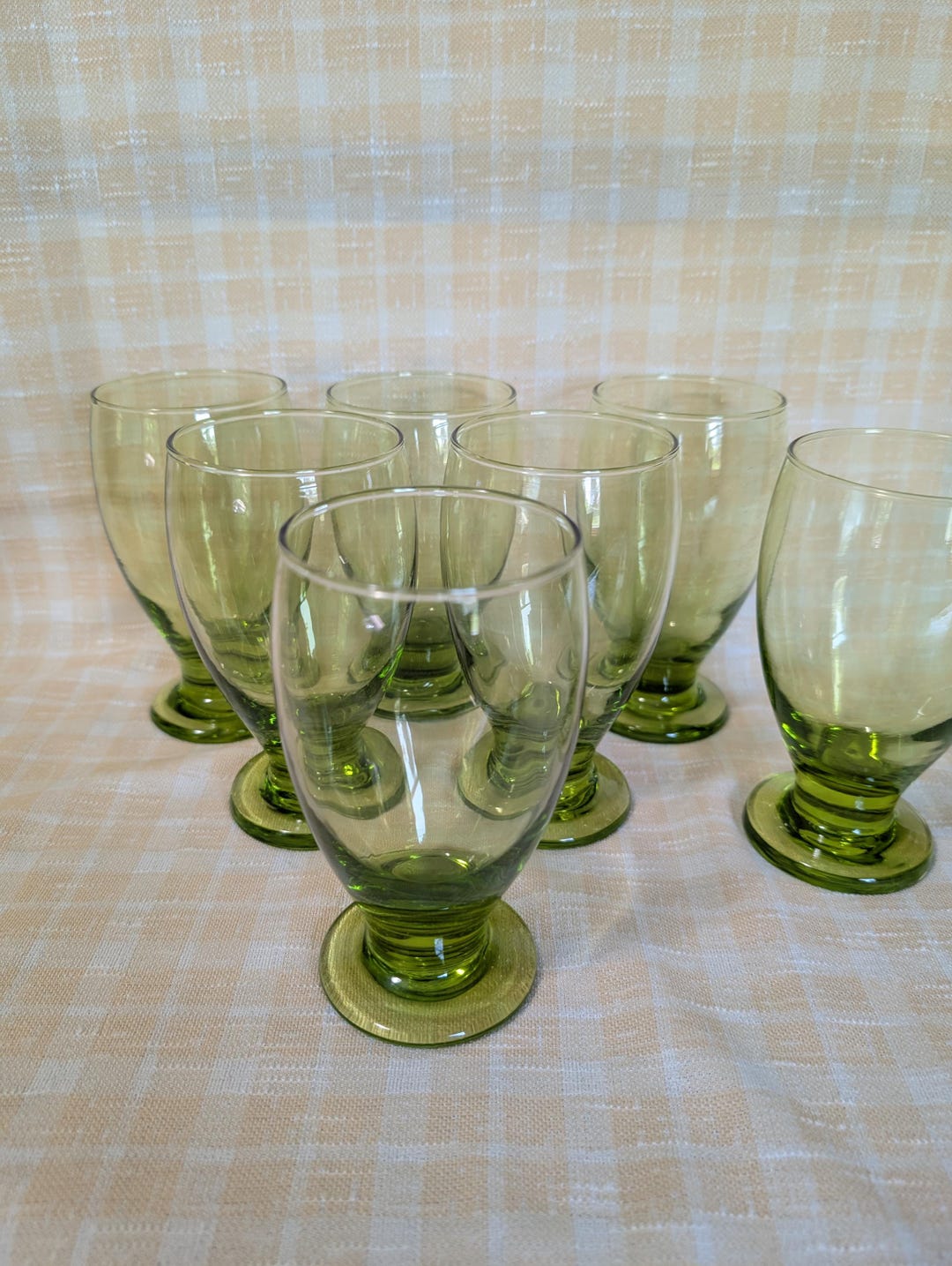 Vintage Cristar Lexington Water Goblets. Set of Seven - Etsy