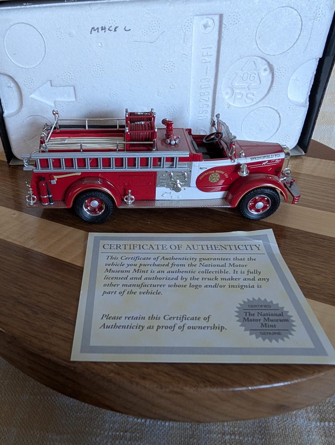 Corgi 1:50 Scale Diecast 1949 Mack L Pumper. Springfield FD Lettering ...