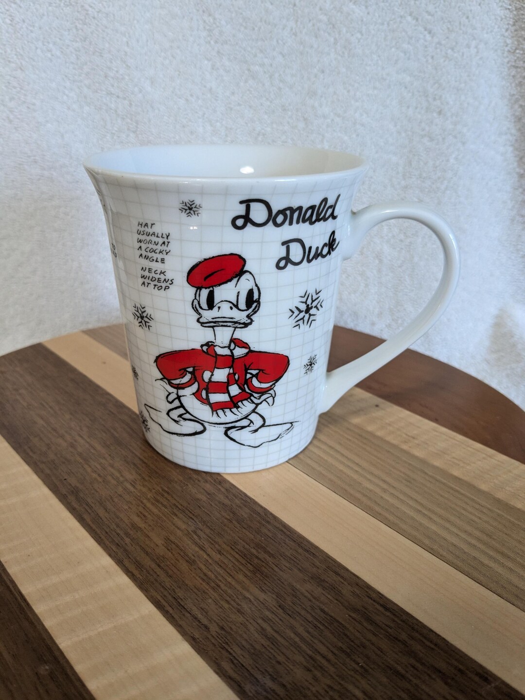 Disney's Donald Duck Ceramic Coffee Cup - Etsy