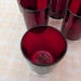 Vintage Ruby Red Luminarc 4 Ounce Wine/port Glasses. (set of Six) - Etsy