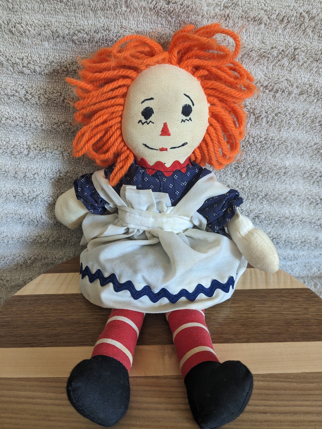 1970's Vintage Raggedy Anne Doll - Etsy