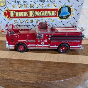 Corgi 1:50 Scale Diecast Seagrave K Fire Engine. Riverside FD Lettering ...