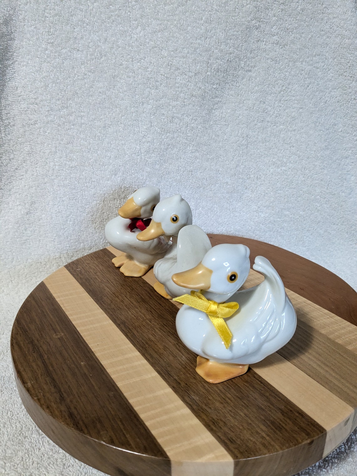Vintage Porcelain Ducks set of Three - Etsy