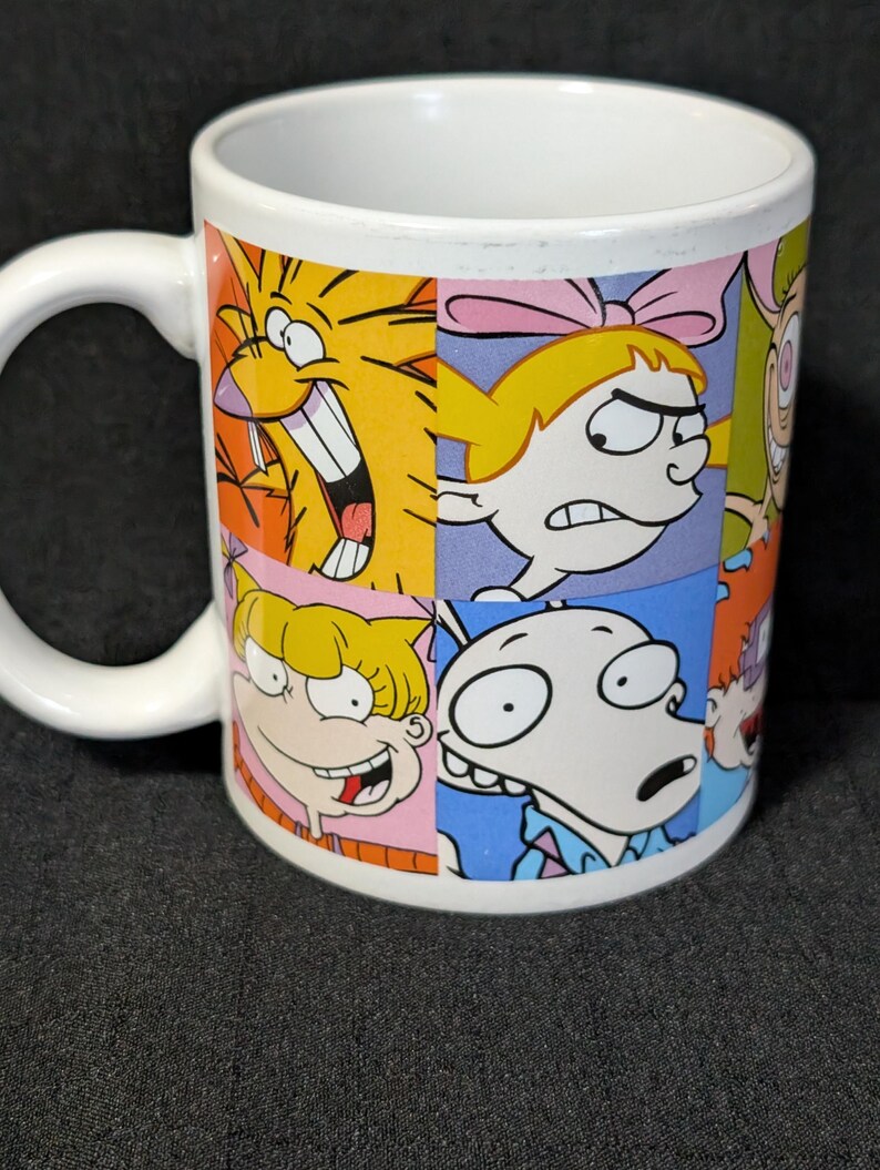 Nickelodeon Cartoon Characters Ceramic Coffee Mug - Etsy
