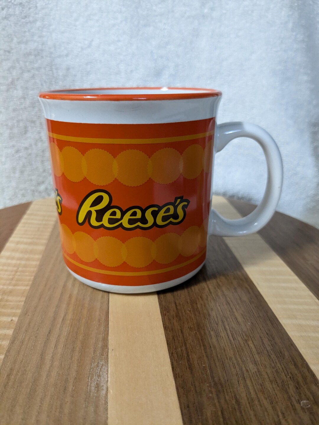 Vintage Reese's Cup Ceramic Coffee Cup - Etsy