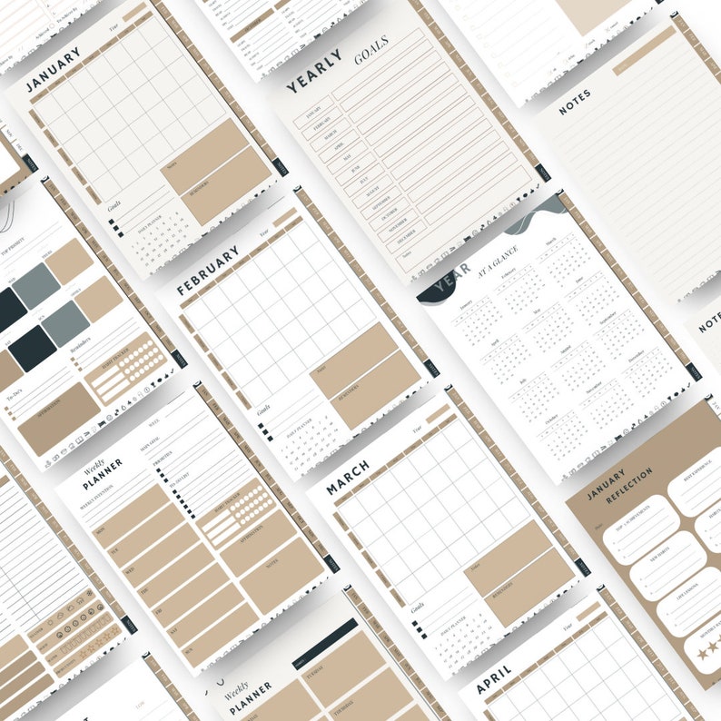 Full Focus Planner Self Improvement Daily Focus Planner Weekly Planner ...